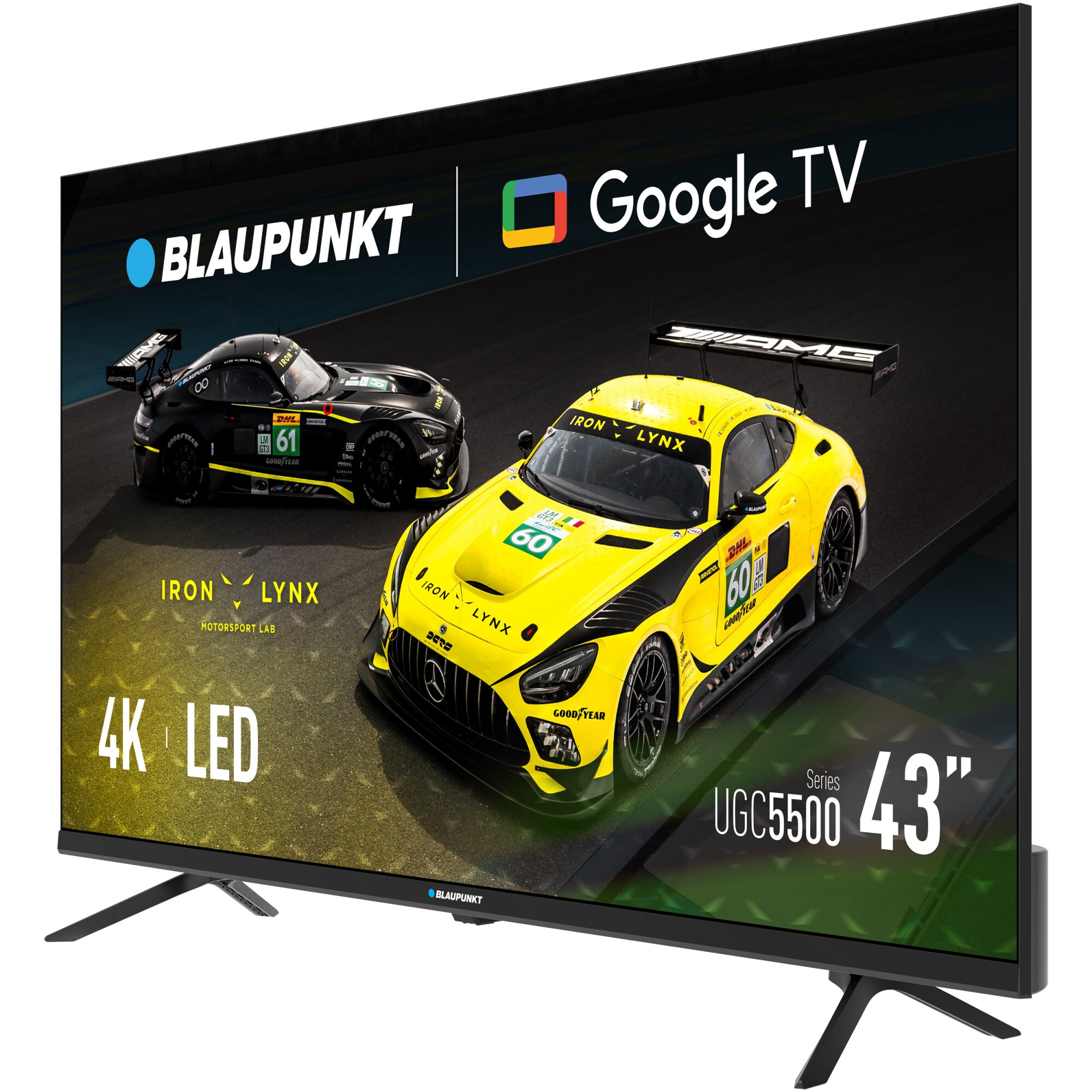 Blaupunkt 43UGC5500S LED televízió, 109 cm, Smart Google TV, 4K Ultra ...