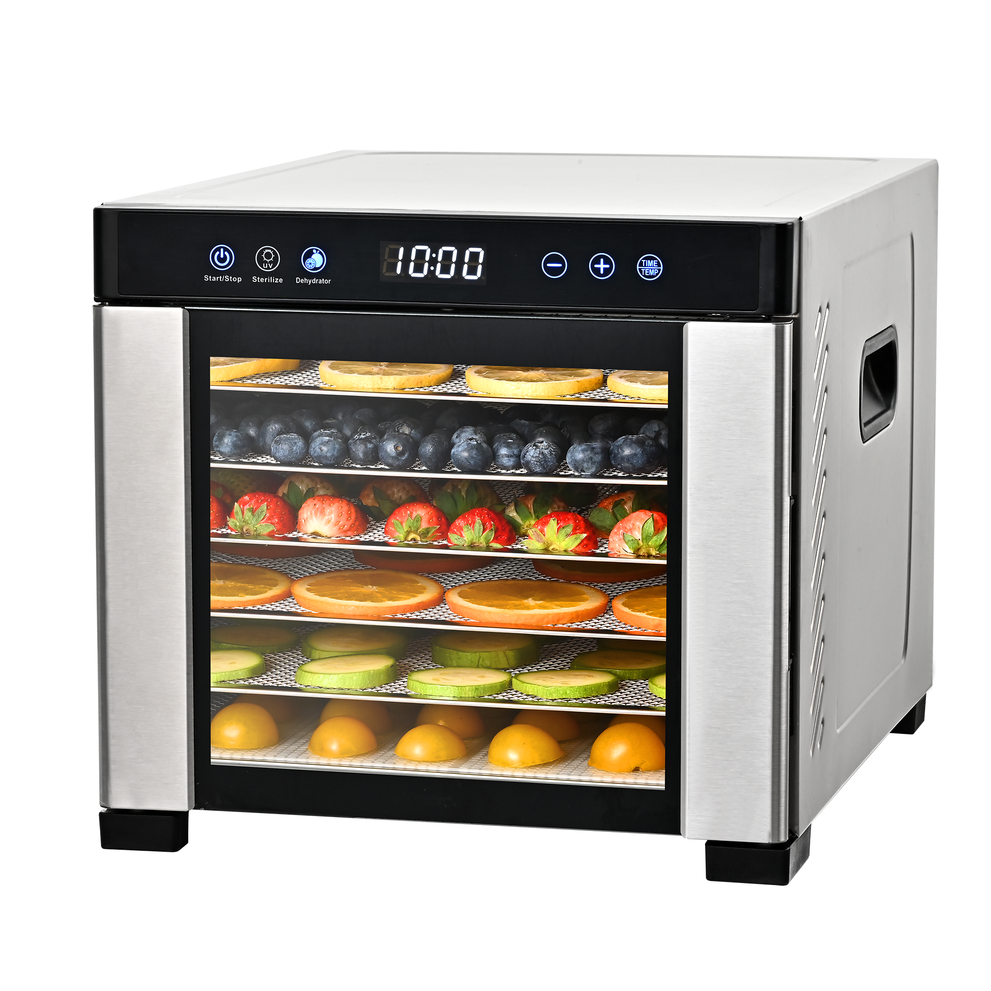 Deshidrator de alimente Heinner ProDry Essential HFD-KD600SS, 550-650W ...