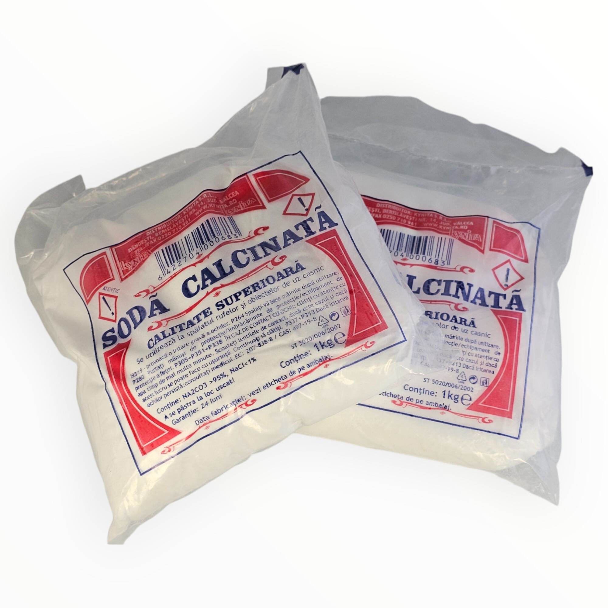 Soda Calcinata 1 KG Pulbere pentru Spalat Rufe si Curatenie - eMAG.ro