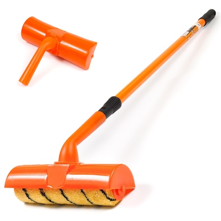 Trafalet pentru tavan, Polax, 8 x 40 x 250 mm, maner telescopic 1.1-2m ...