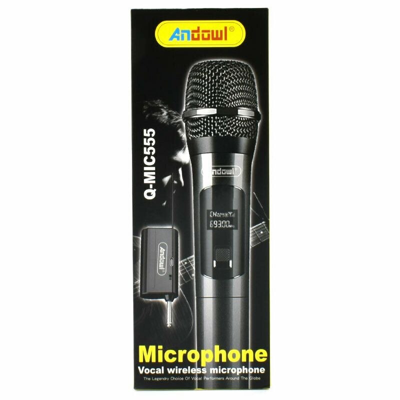 Microfon wireless MIC555, cu receiver - eMAG.ro