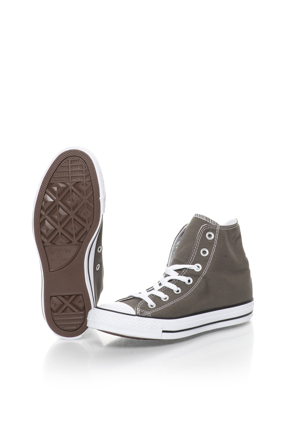 Converse, Tenisi inalti gri inchis 1J793, Gri, 39 - eMAG.ro