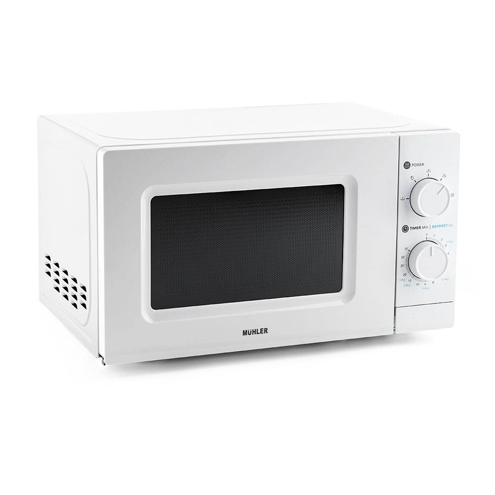 Cuptor cu microunde MUHLER MO-5009 20L, alb, mecanic - eMAG.ro