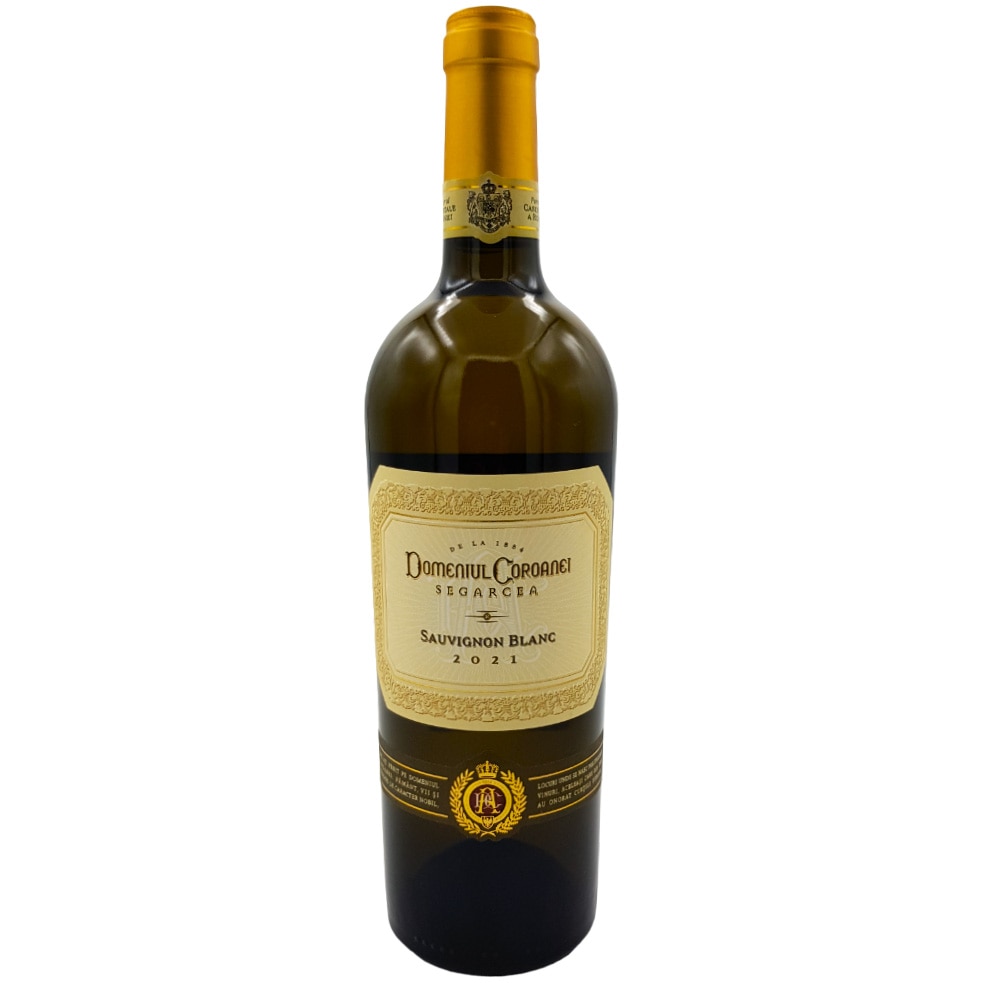 Vin Domeniul Coroanei Segarcea Prestige Sauvignon Blanc Sec D.O.C. 12.5 ...