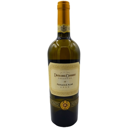 Vin Domeniul Coroanei Segarcea Prestige Feteasca Alba Sec D.O.C. 12.5% ...