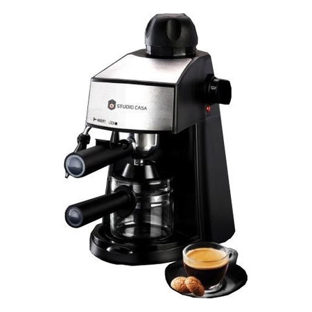 Espressor manual Studio Casa Espressino, Dispozitiv Cappuccino, 800W ...