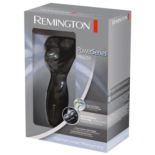 Aparat de ras Remington Power Flex PR1230, 3 capete, Negru - eMAG.ro