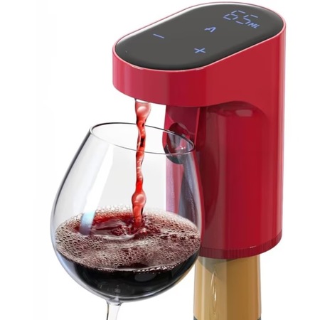 Dozator electric Giftry, pentru vin și whisky, roșu, capacitate 999 ml ...