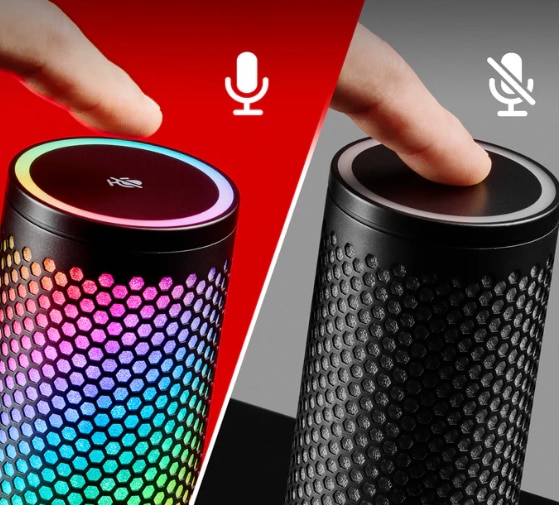 Microfon gaming HyperX QuadCast 2 S pentru Streamers/Content Creators ...