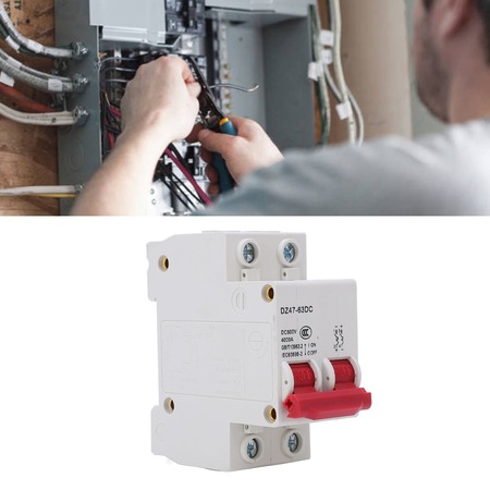 Disjunctoare DC 500V 2P, capacitate de rupere 4KA, dimensiune compacta ...
