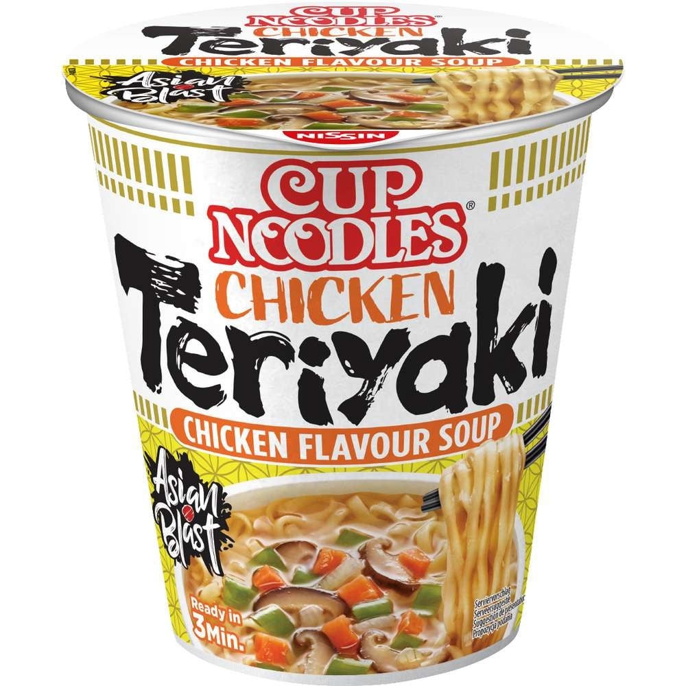 Taitei instant cu pui Teriyaki (Pahar), 67g, Nissin - eMAG.ro