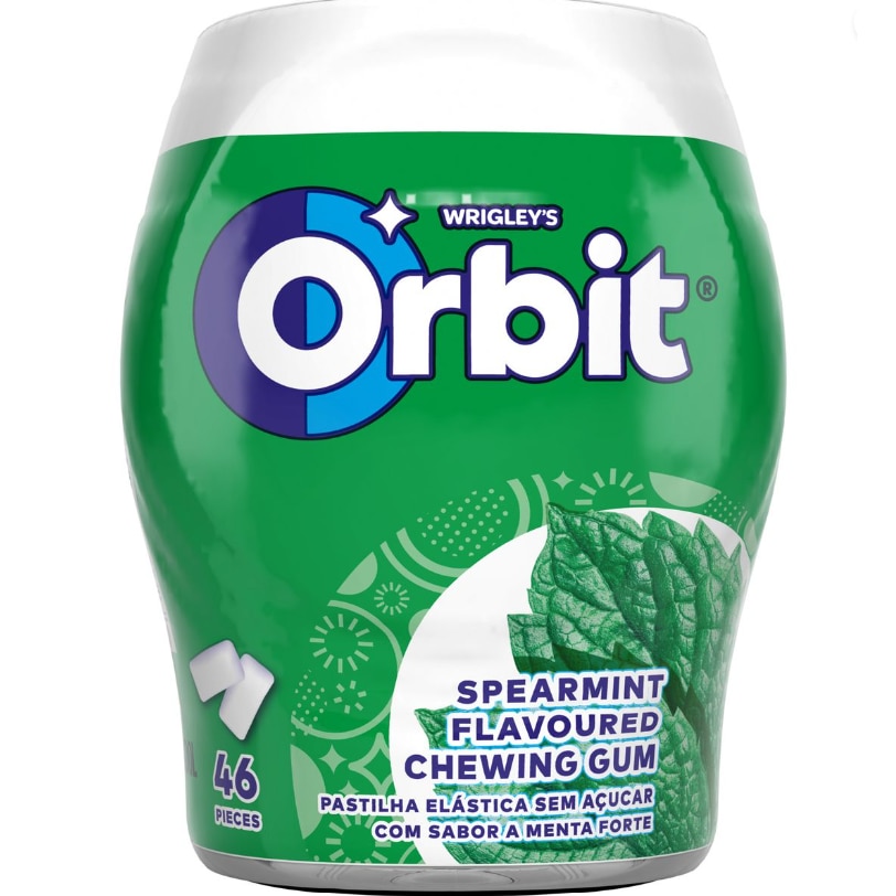 Guma de mestecat 46 buc Orbit, Spearmint - eMAG.ro