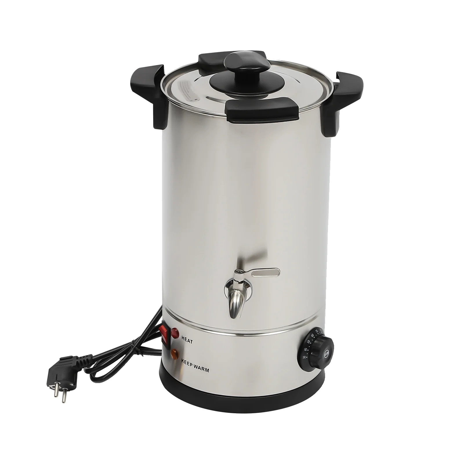 Topitor electric pentru ceara, 1800W, capacitate 10.5Qt, argintiu ...