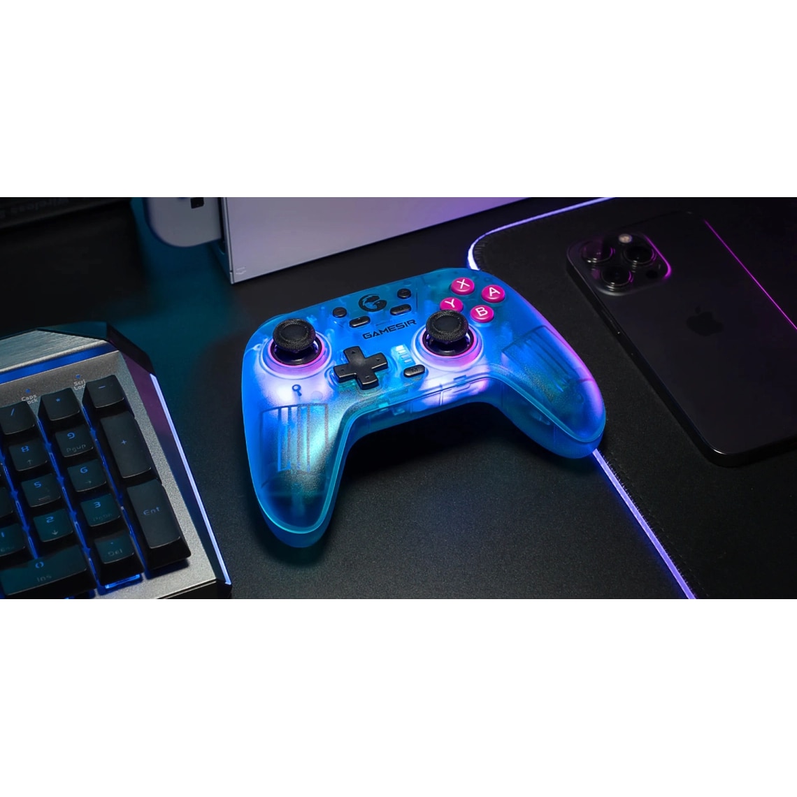GameSir Nova HD Rumble NS RGB Multiplatform Gamepad (Bluetooth/USB-C ...