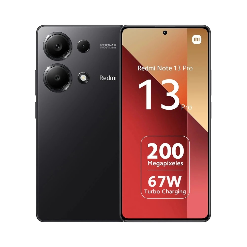 Xiaomi Redmi Note 13 Pro, camera 200MP, incarcare rapida 67W, negru ...