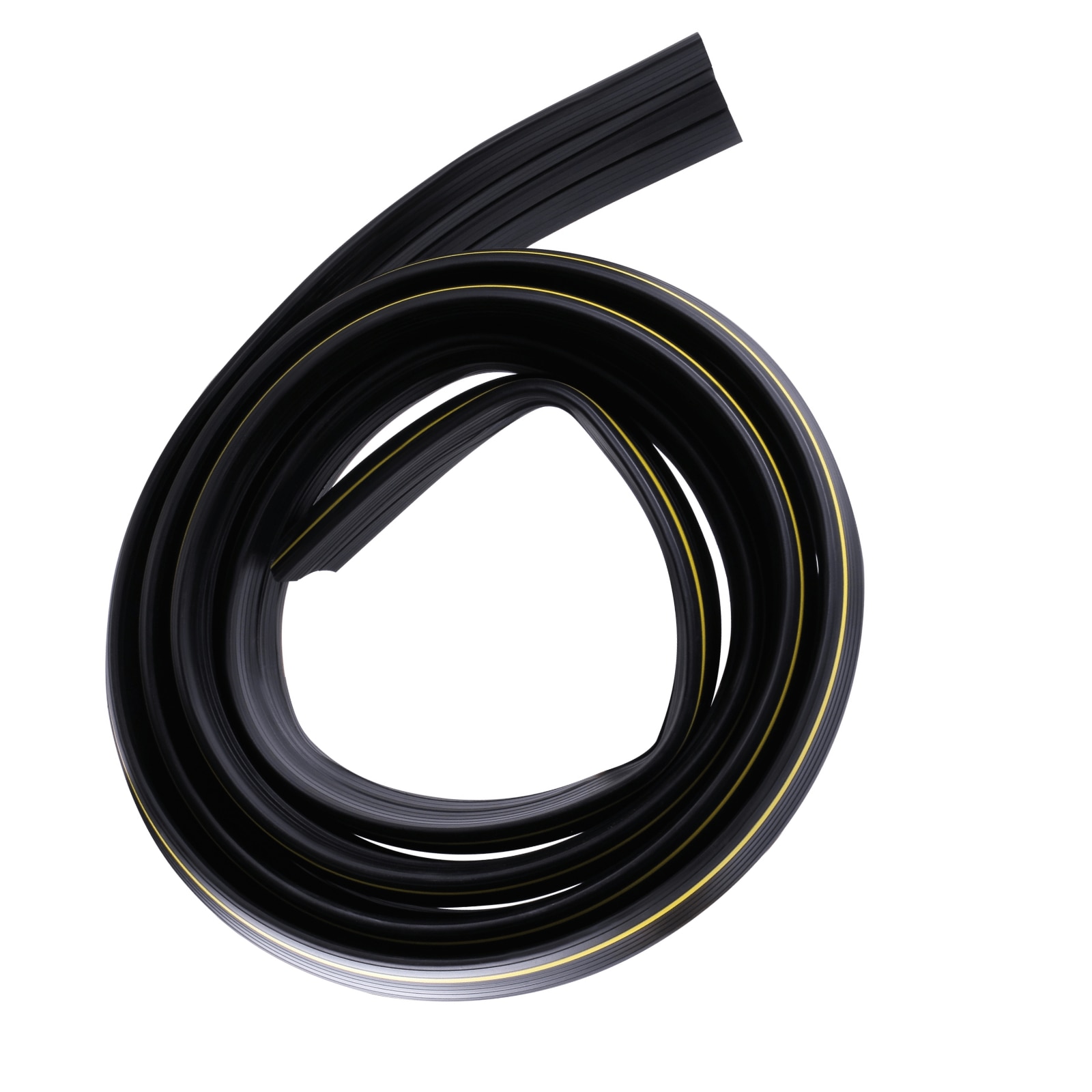 Protectie cabluri pentru podea, PVC durabil, usor de instalat, negru ...