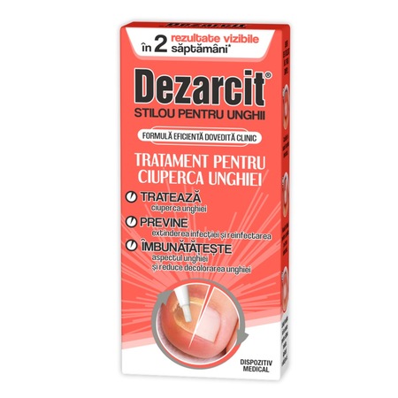 Tratament pentru ciuperca unghiei, Stilou, Dezarcit, 4 ml - eMAG.ro