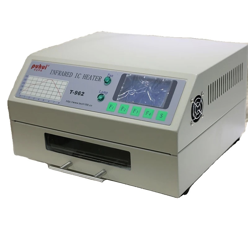 Incalzitor IC cu infrarosu Puhui T-962, panou de control cu display, 110V - eMAG.ro