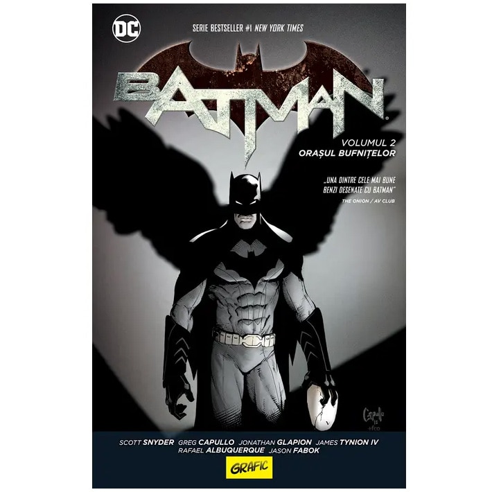 Batman. Orasul bufnitelor, Scott Snyder, Greg Capullo, Johnathan ...