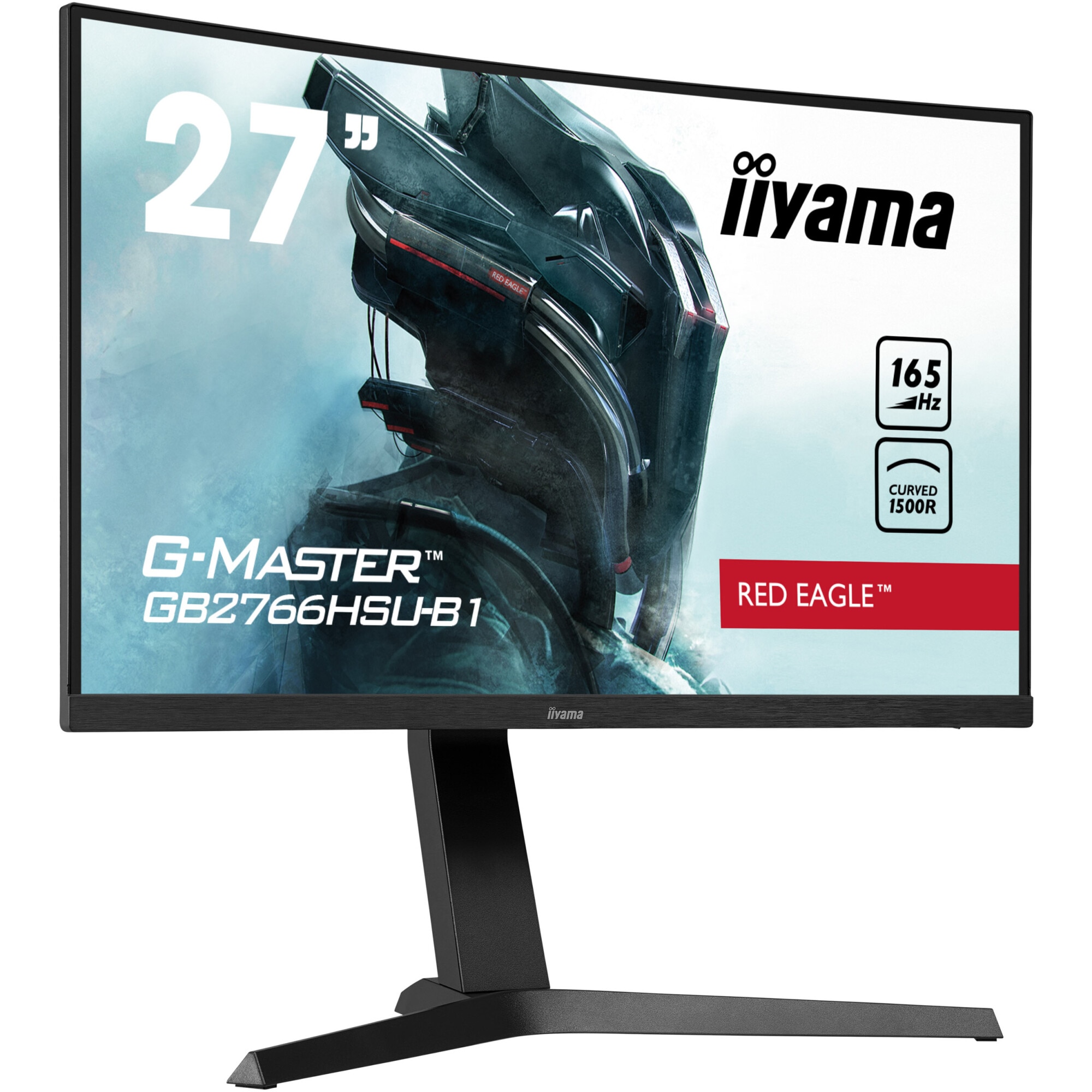 Monitor gaming LED VA iiyama G-Master GB2766HSU-B1, 27", Full HD, HDMI ...