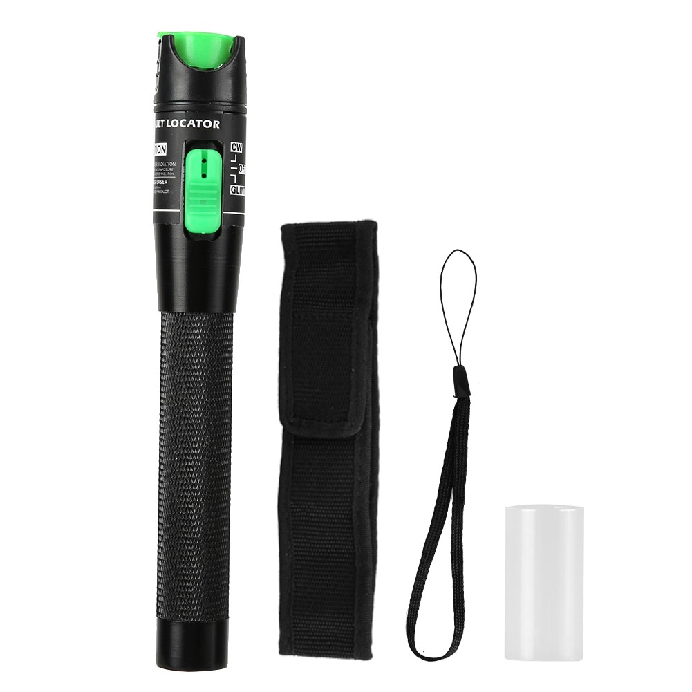 Detector vizual de defectiuni de 12,4 mi Tester de cablu cu fibra ...