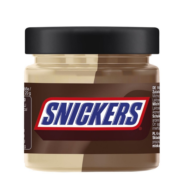 Crema Tartinabila Snickers 200g - eMAG.ro