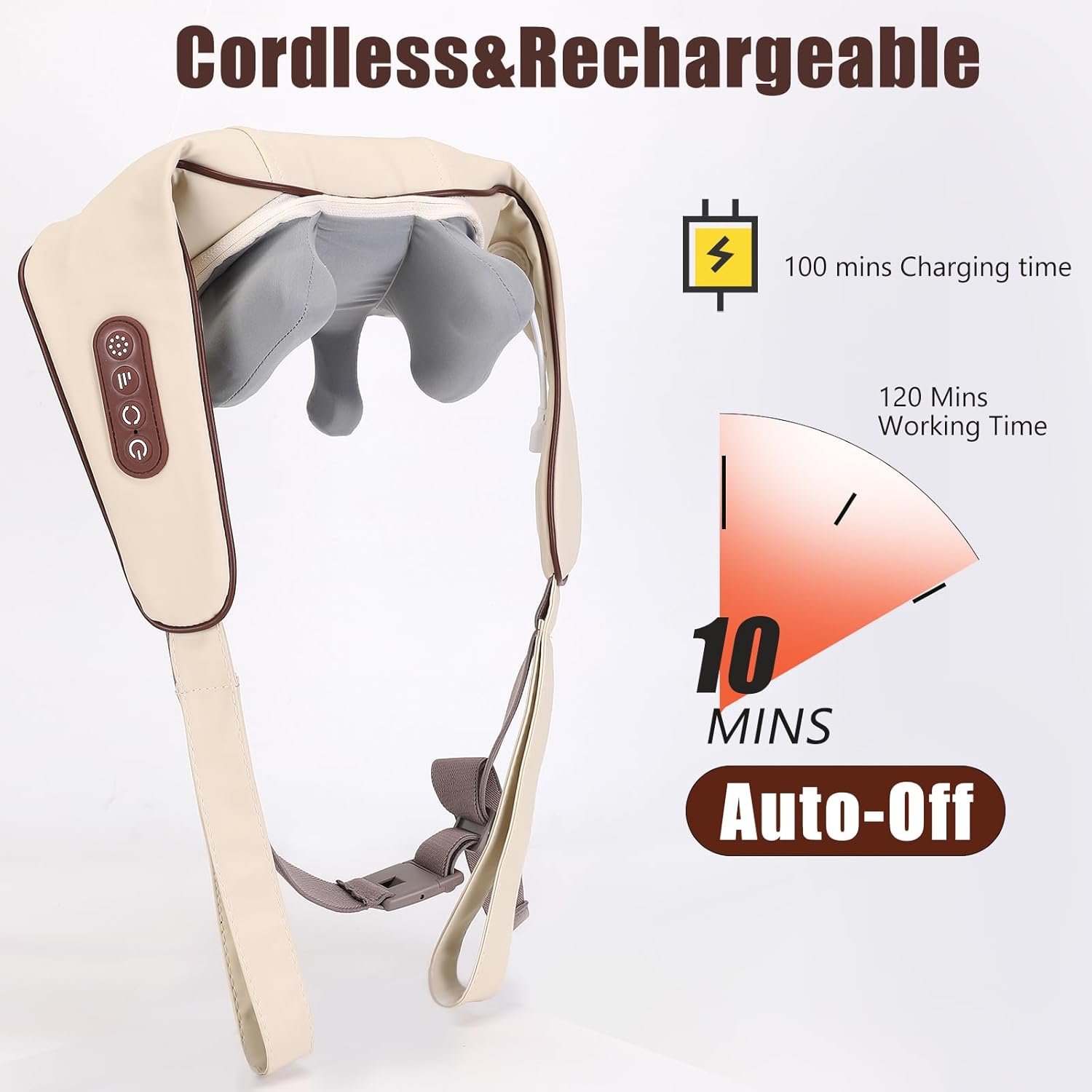 Aparat Profesional pentru Masaj Cervical, Puepoul, Caldura Terapeutica ...