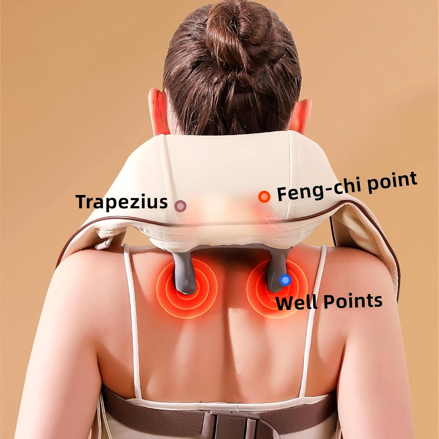 Aparat pentru masaj cervical, cu incalzire, cervical, lombar, abdomen ...