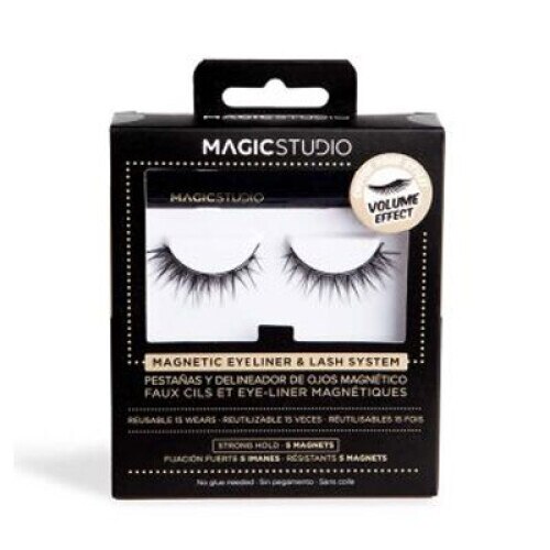 Set Gene magnetice cu tus, Magic Studio, Efegct de Volum, Negru - eMAG.ro