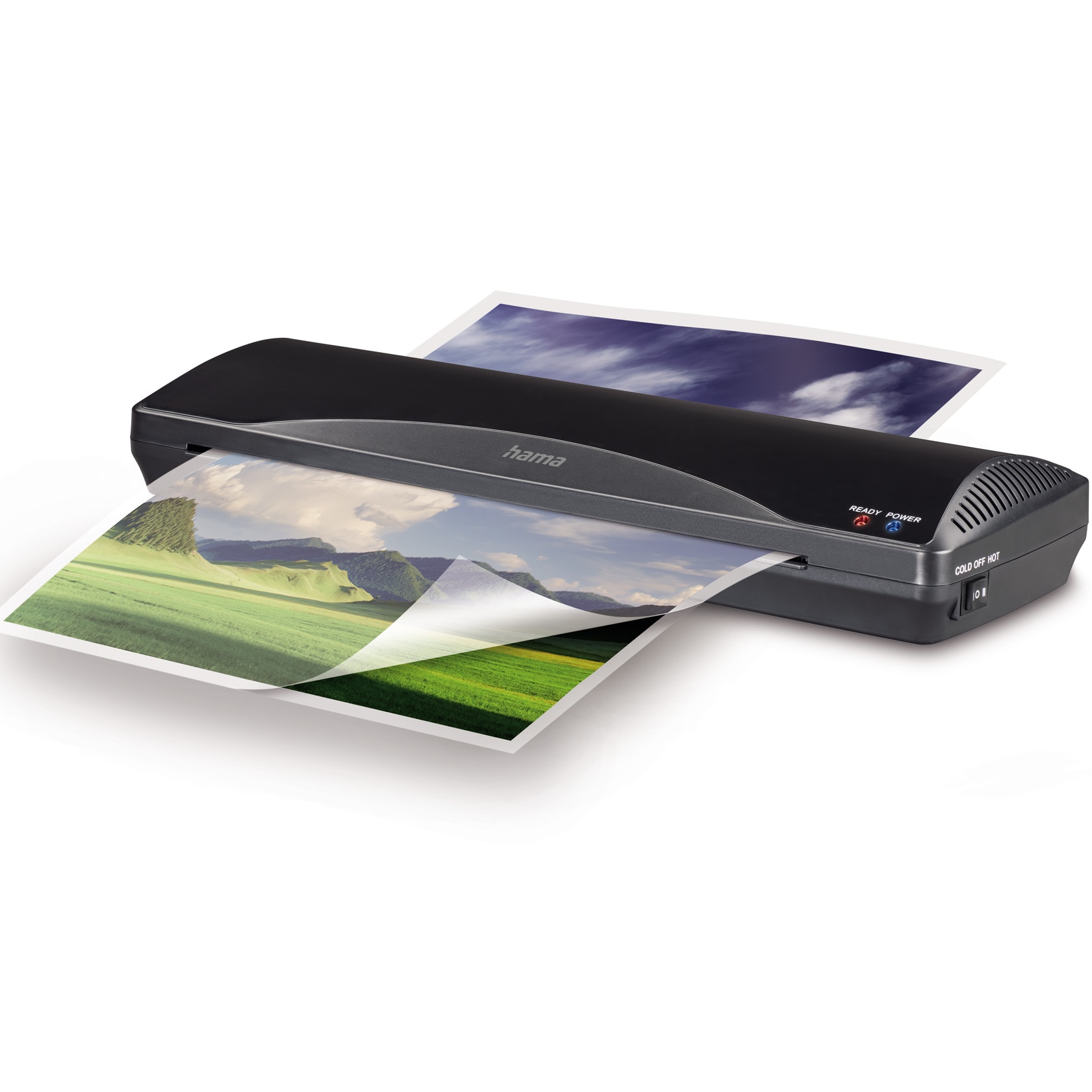 Laminator Home & Office Hama, DIN A3/250, negru - eMAG.ro