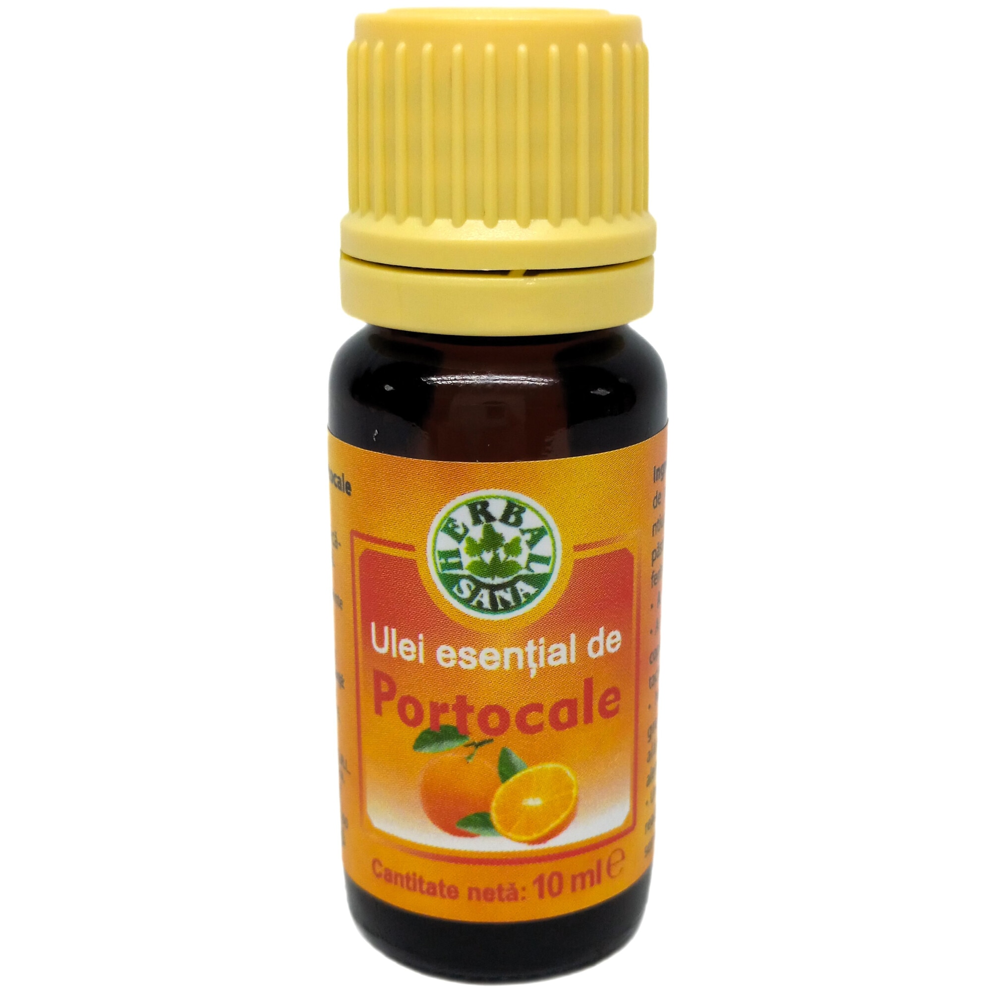 Ulei esential de Portocala dulce (Citrus sinensis), HerbalSana, 10ml ...