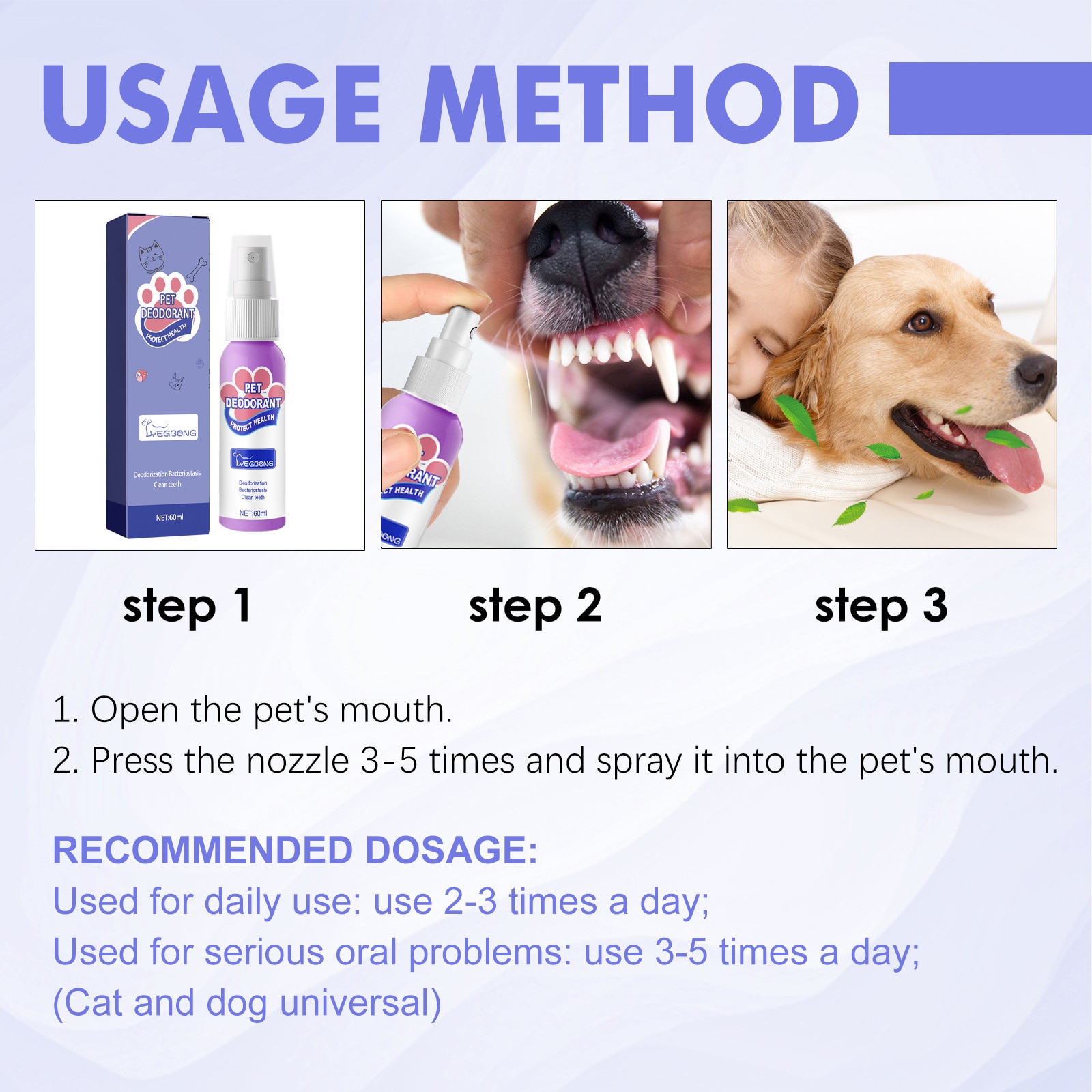 Spray oral pentru caini si pisici, spray oral pentru caini si pisici ...