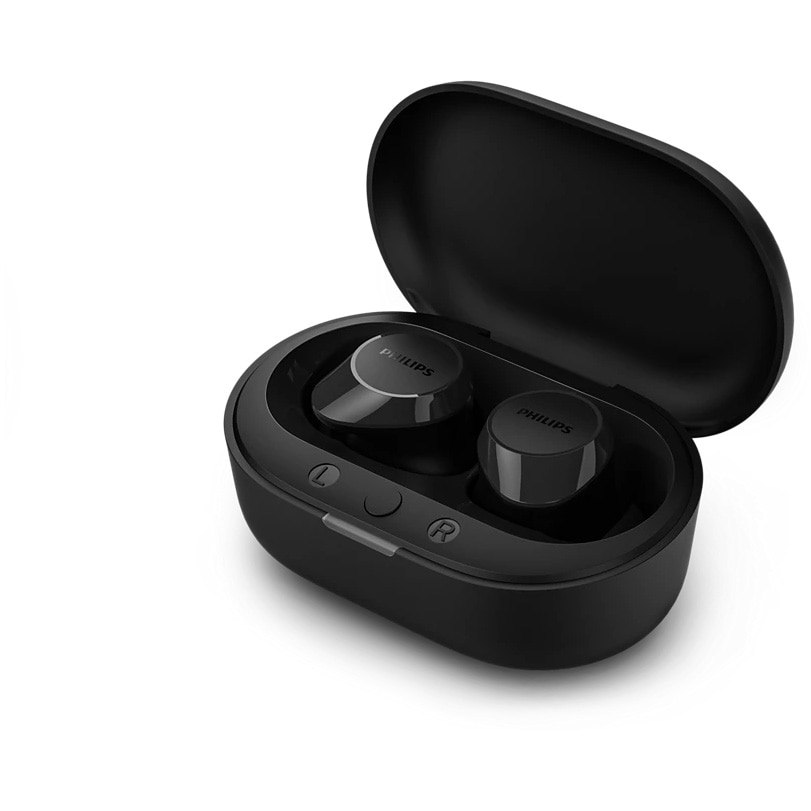 Casti In-Ear Philips TAT1209BK/00, True wireless, Bluetooth, Microfon ...