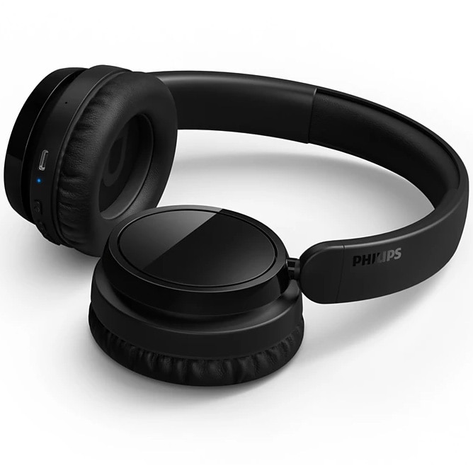 Casti On-Ear Philips TAH5209BK/00, Wireless, Bluetooth, Microfon ...