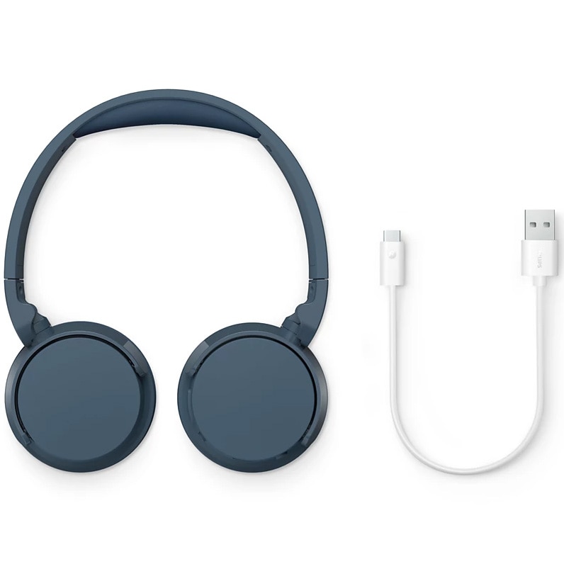 Casti On-Ear Philips TAH4209BL/00, Wireless, Bluetooth, Microfon ...