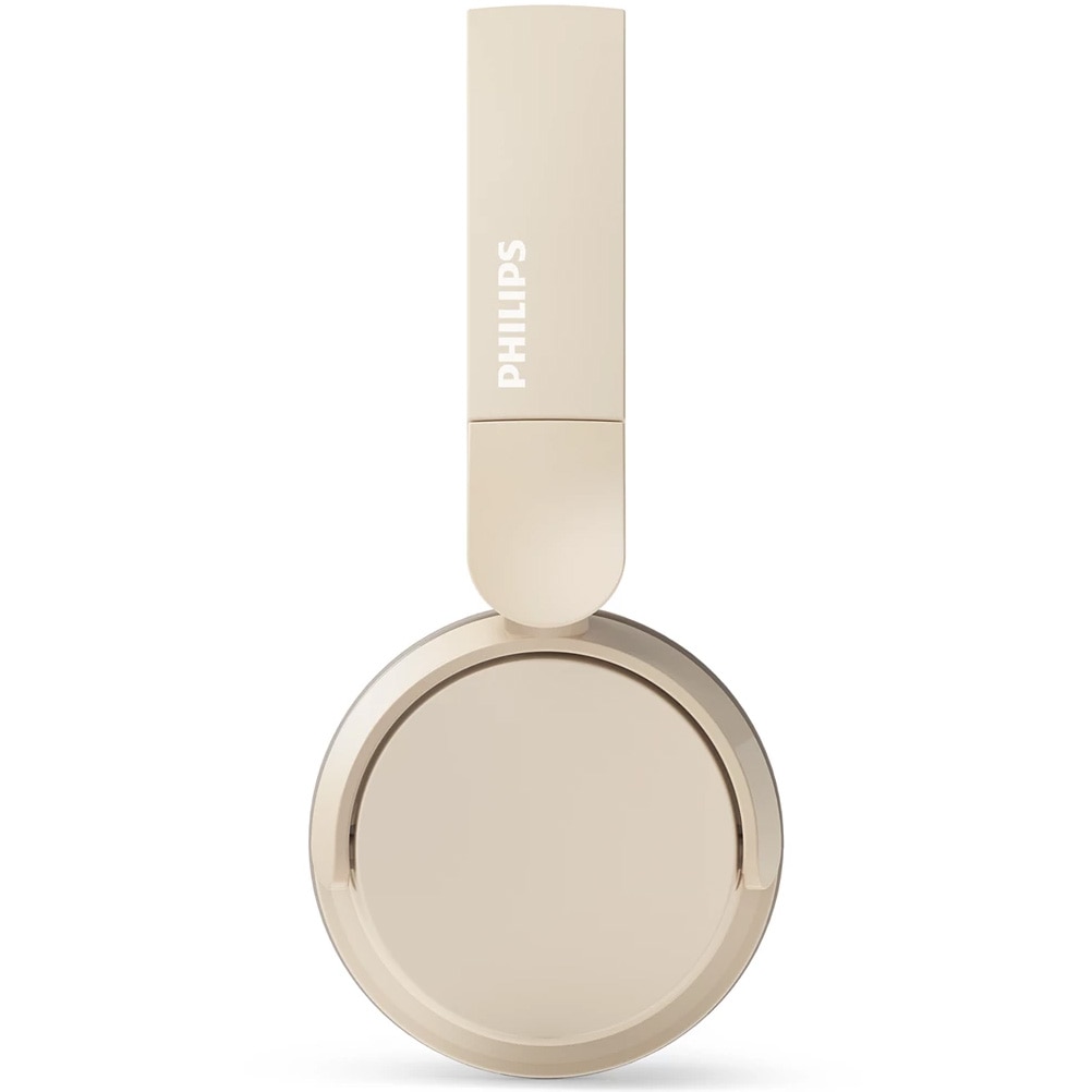 Casti On-Ear Philips TAH3209BG/00, Wireless, Bluetooth, Microfon, Bej ...