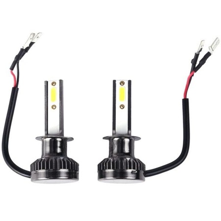 Set 2 Becuri Auto Led H1, 100W, 12000lm, 6000K, 9-32V, Ip68 - eMAG.ro