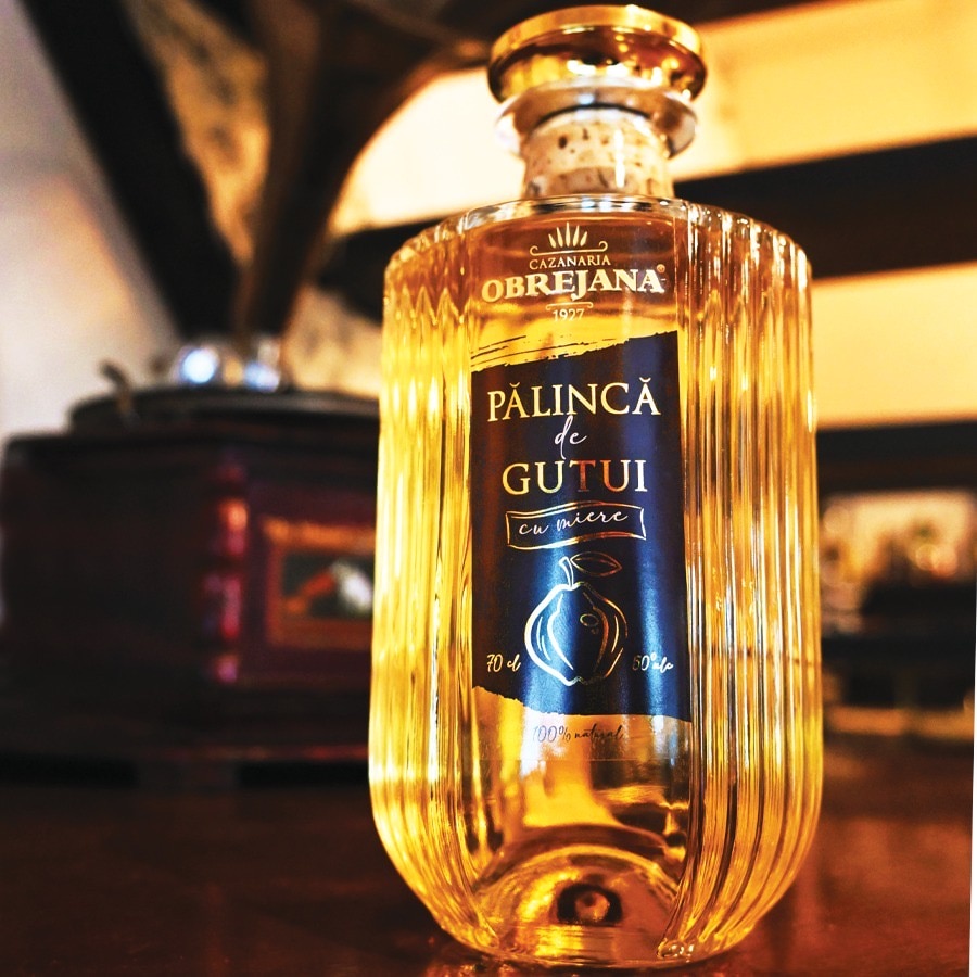 Palinca de Gutui, 100 % din fructe, 50 % vol, 700ml dublu rafinat, cu ...