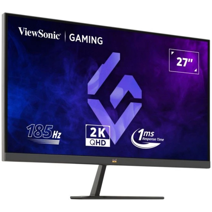Monitor Gaming LED IPS ViewSonic 27", QHD (2560x1440), 185Hz, 1ms, AMD ...