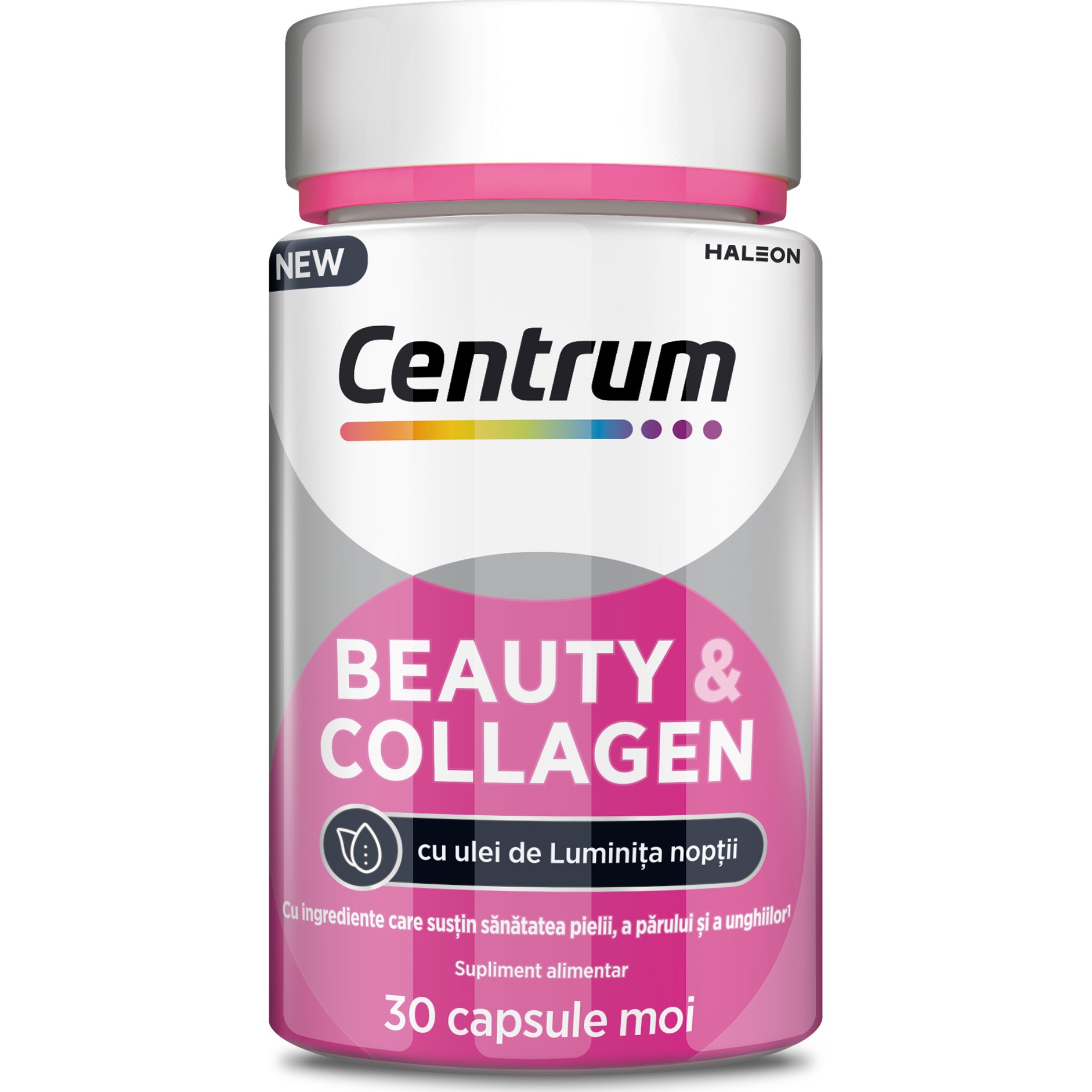Centrum Beauty & Collagen cu Vitamine, Minerale, Colagen si ulei de ...