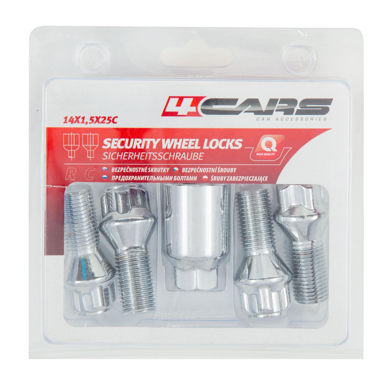 Set 4 prezoane antifurt roti, 14x1,5 27R, 7855 Automax - eMAG.ro