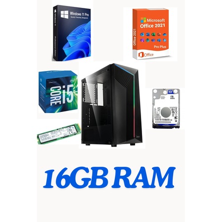 Calculator office scoala Spacer Warrior i5-6500 3.6Ghz ram 16gb DDR4 ...