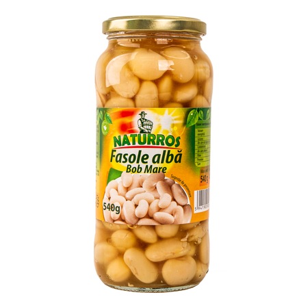 FASOLE ALBA BOB GIGANT NATURROS BORCAN 540g (12) - eMAG.ro