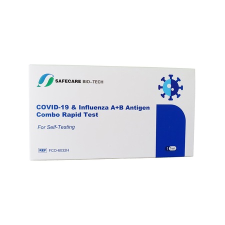 Test Rapid Antigen, Combinat, Gripa A+B si Covid-19, Safecare, Nazal ...