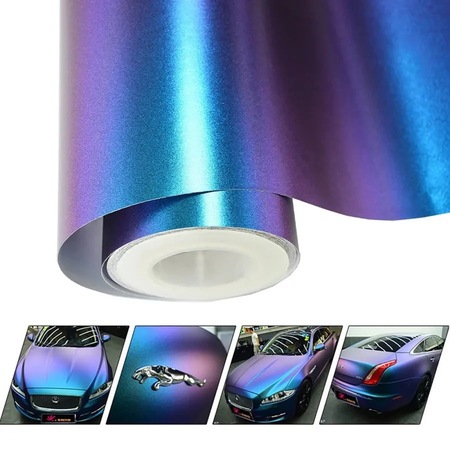 Folie auto Cameleon Albastru/Violet pentru colantare integrala ...