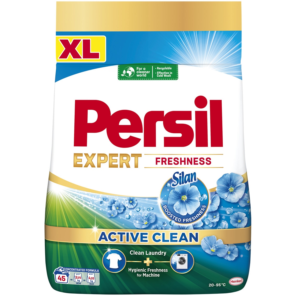 Detergent de rufe pudra Persil Deep Clean Freshness by Silan, 45 ...