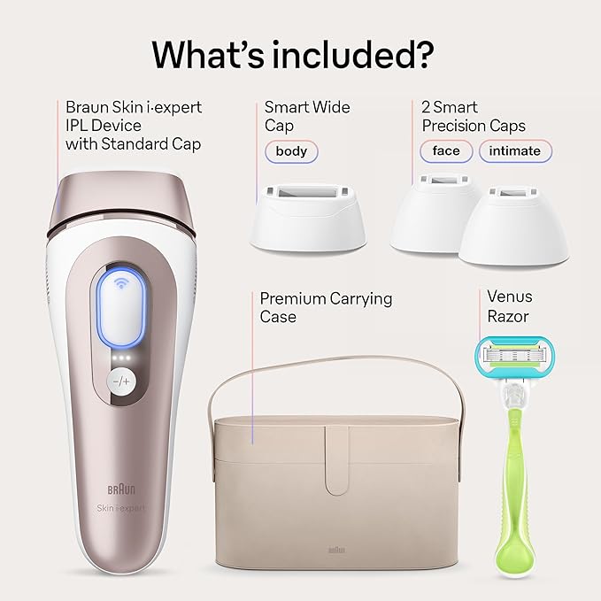 Dispozitiv de Epilare braun Smart IPL 7 Skin i·expert PL7387 - eMAG.ro