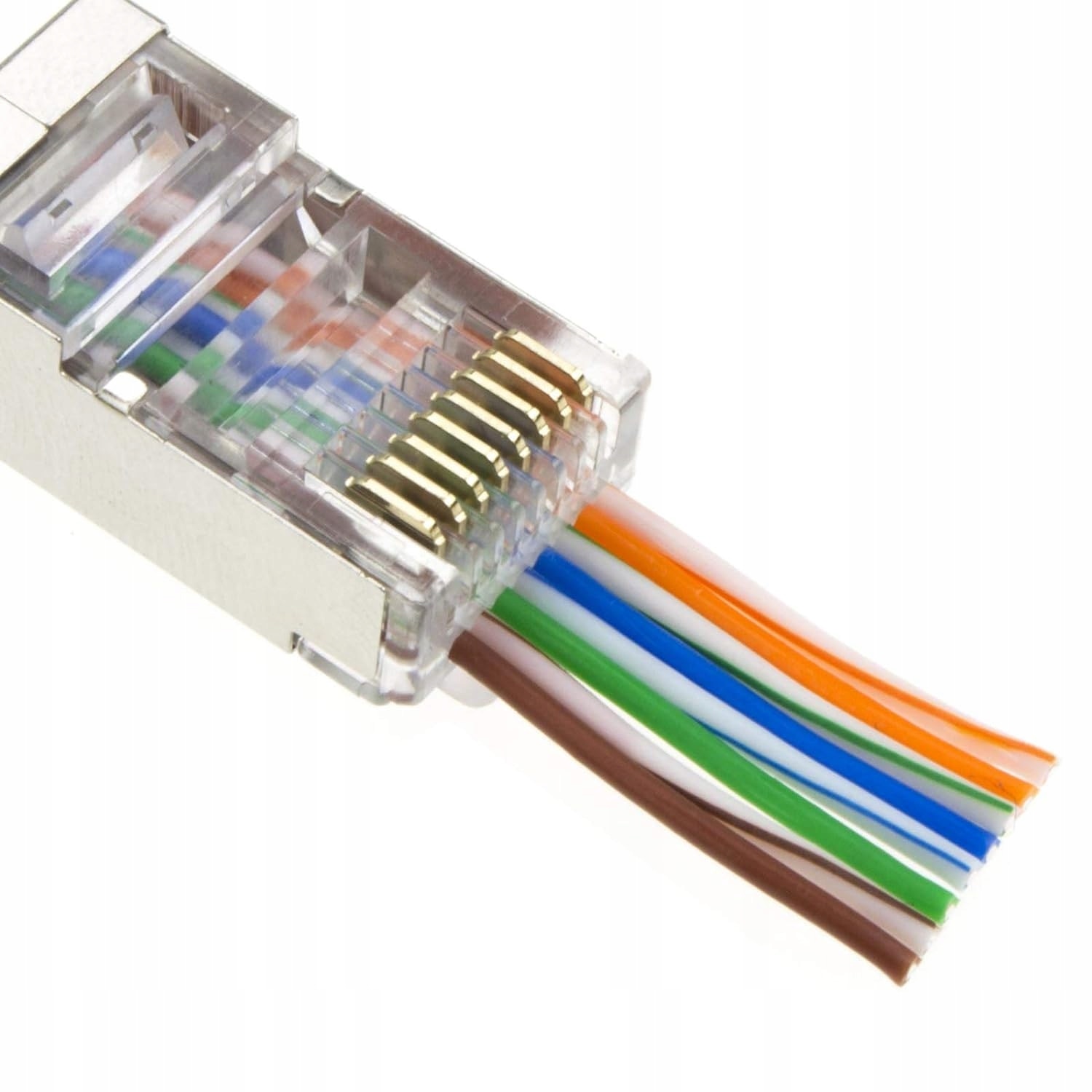 Mufa RJ45, Novaza Tech, STP/FTP, Argintiu - eMAG.ro