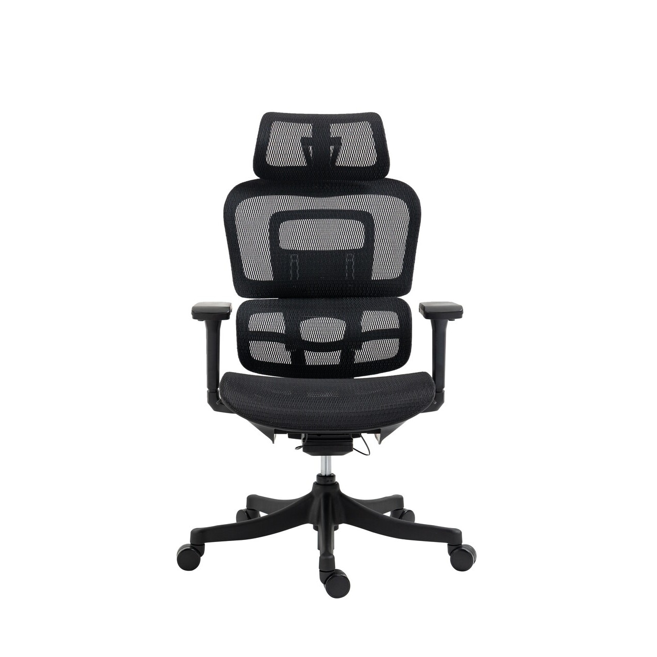 Scaun de birou ergonomic, Bedora Premium, mesh, negru - eMAG.ro