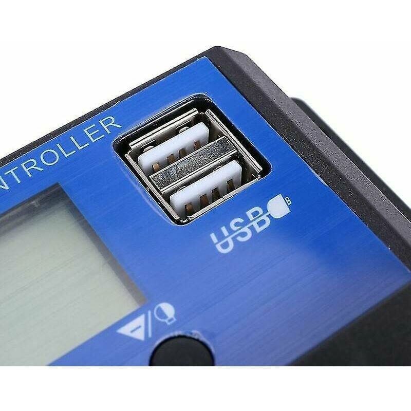 Kit panou solar 200W cu controller LCD 12V, negru, 43x43x2.5cm - eMAG.ro